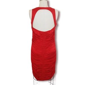 Sowulo | Dresses | Red Twist After5 Dress Curvy | Poshmark